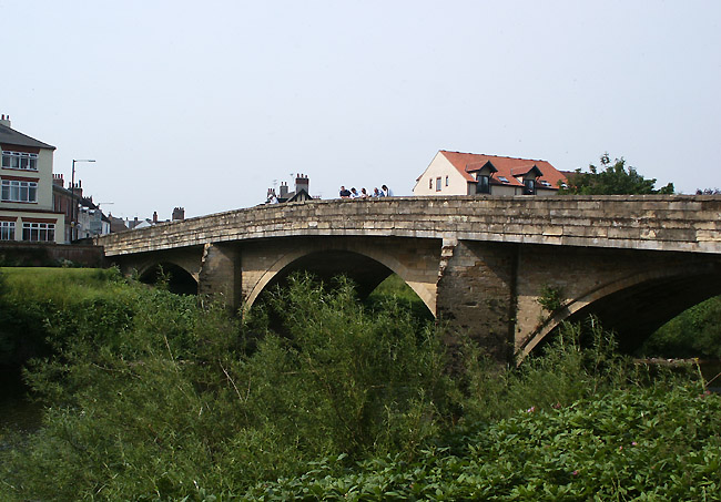 The bridge at Boroughbridge viewed from the north east
